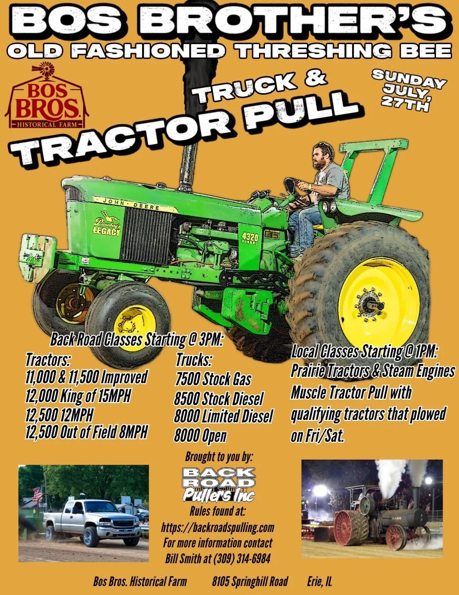 Threshing Up Tradition: Bos Brothers Historical Farm Celebrates 10 ...