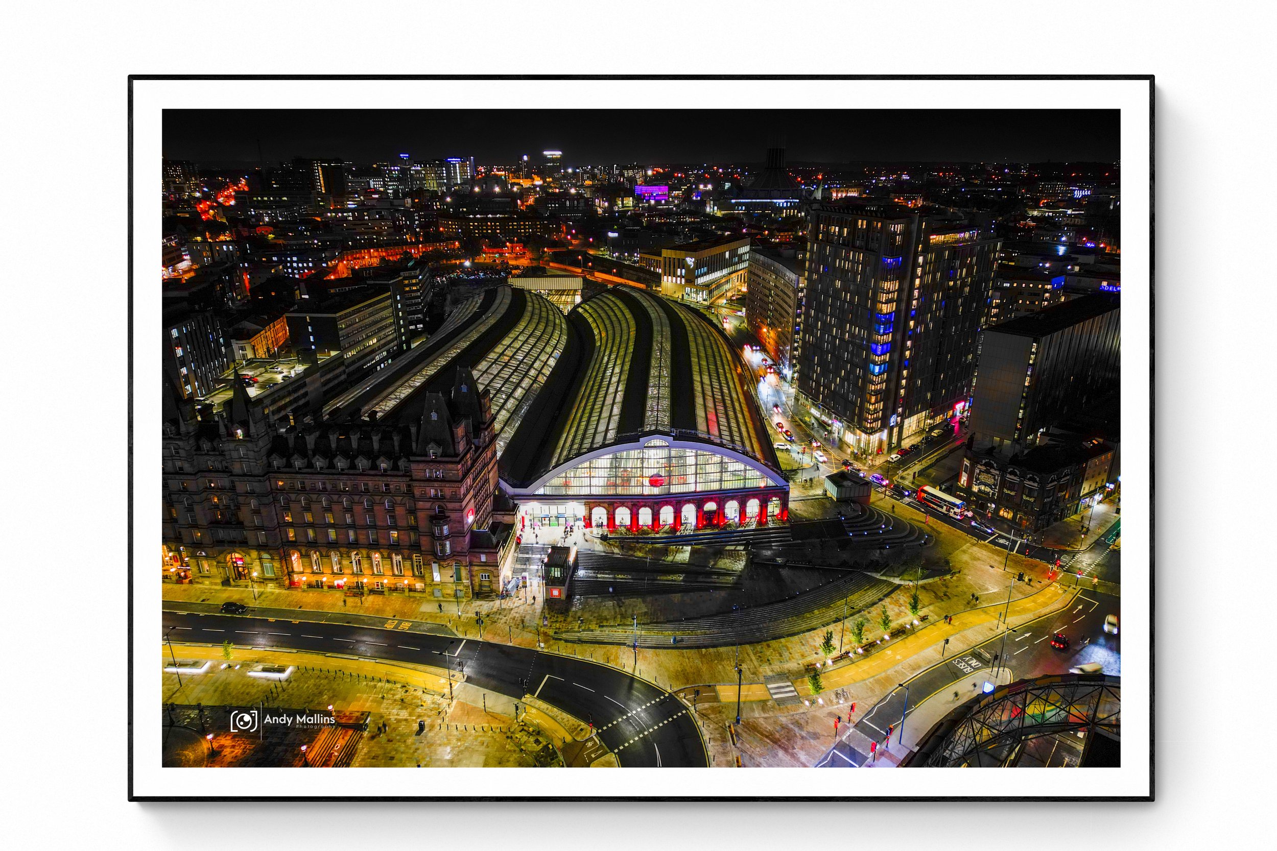 Liverpool Lime Street | Aerial Photography | Prints for Sale | Andy ...