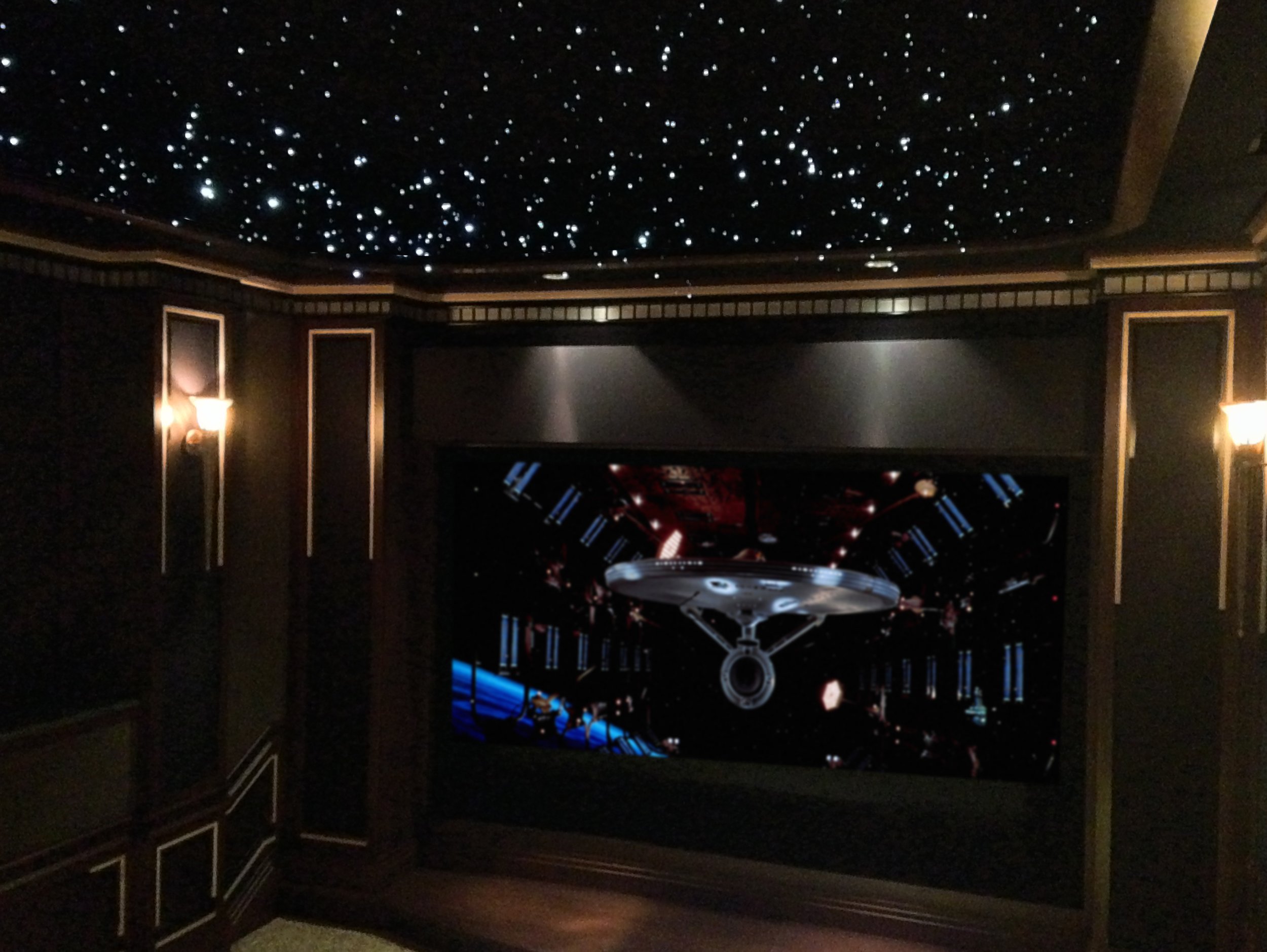3D Starfield Ceilings — Simplified Acoustics