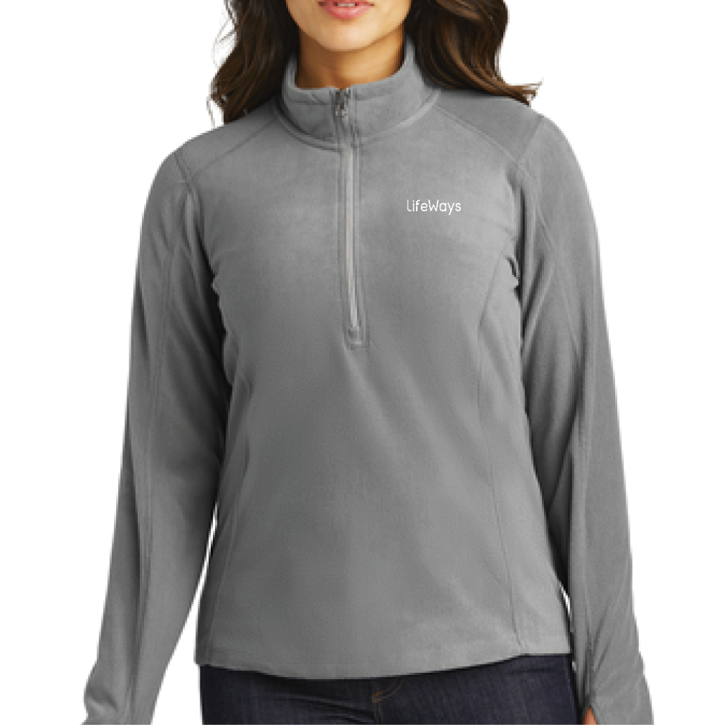 Port Authority® Ladies Microfleece 1/2-Zip Pullover, L224 — LifeWays