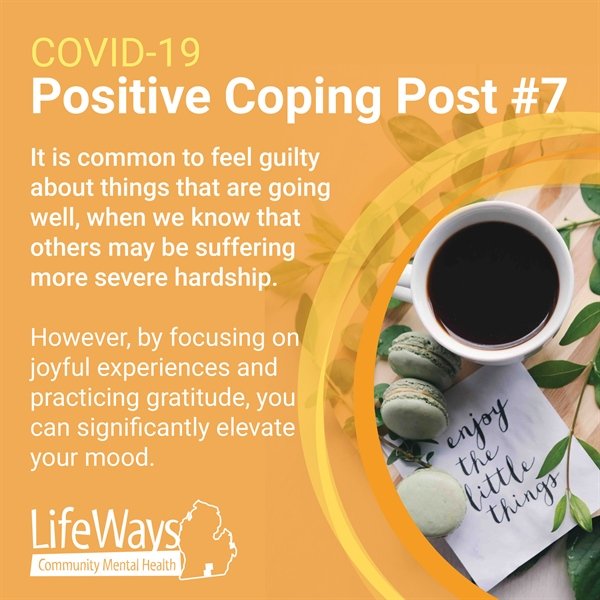 Positive Coping Post #7: Focus on joy! 😃 — LifeWays