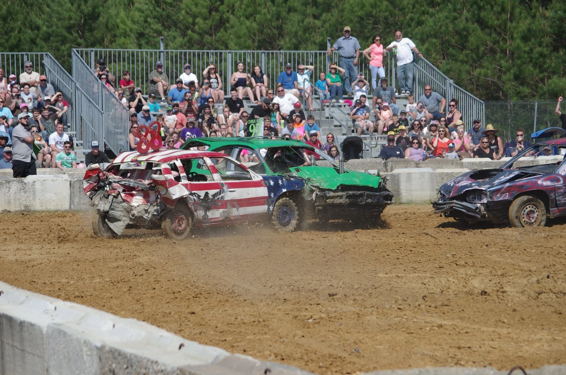 Demolition Derby — Isle of Wight County Fair
