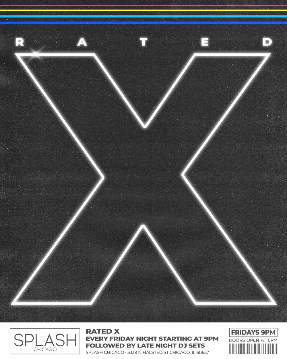RATED X — Splash Chicago