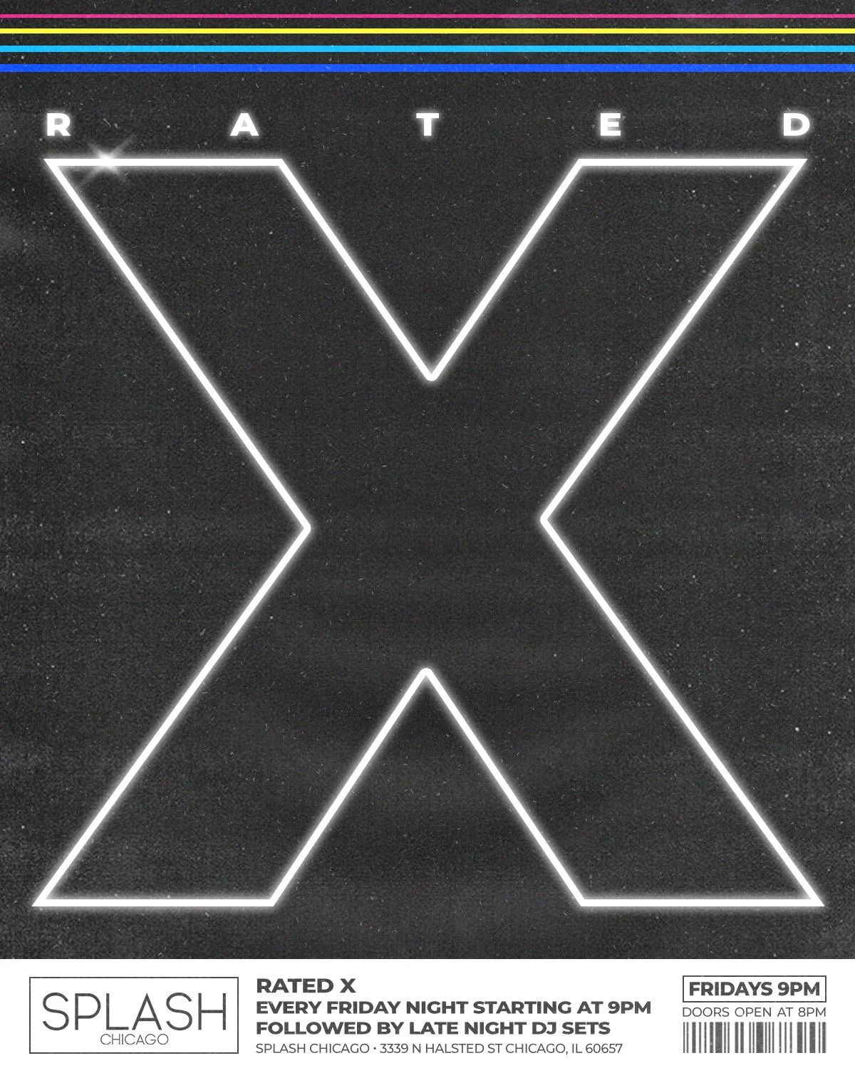 RATED X — Splash Chicago