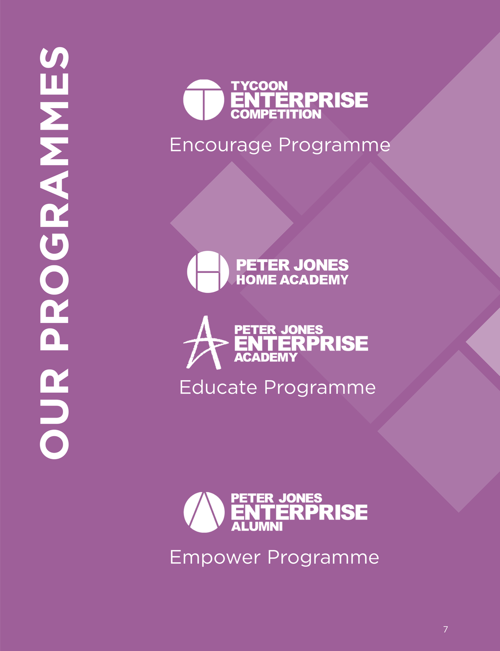 View Our Prospectus — Peter Jones Foundation