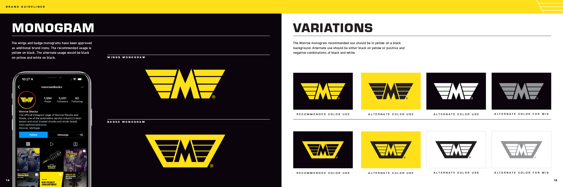 Monroe Brand Guidelines — Kate Vogel Design