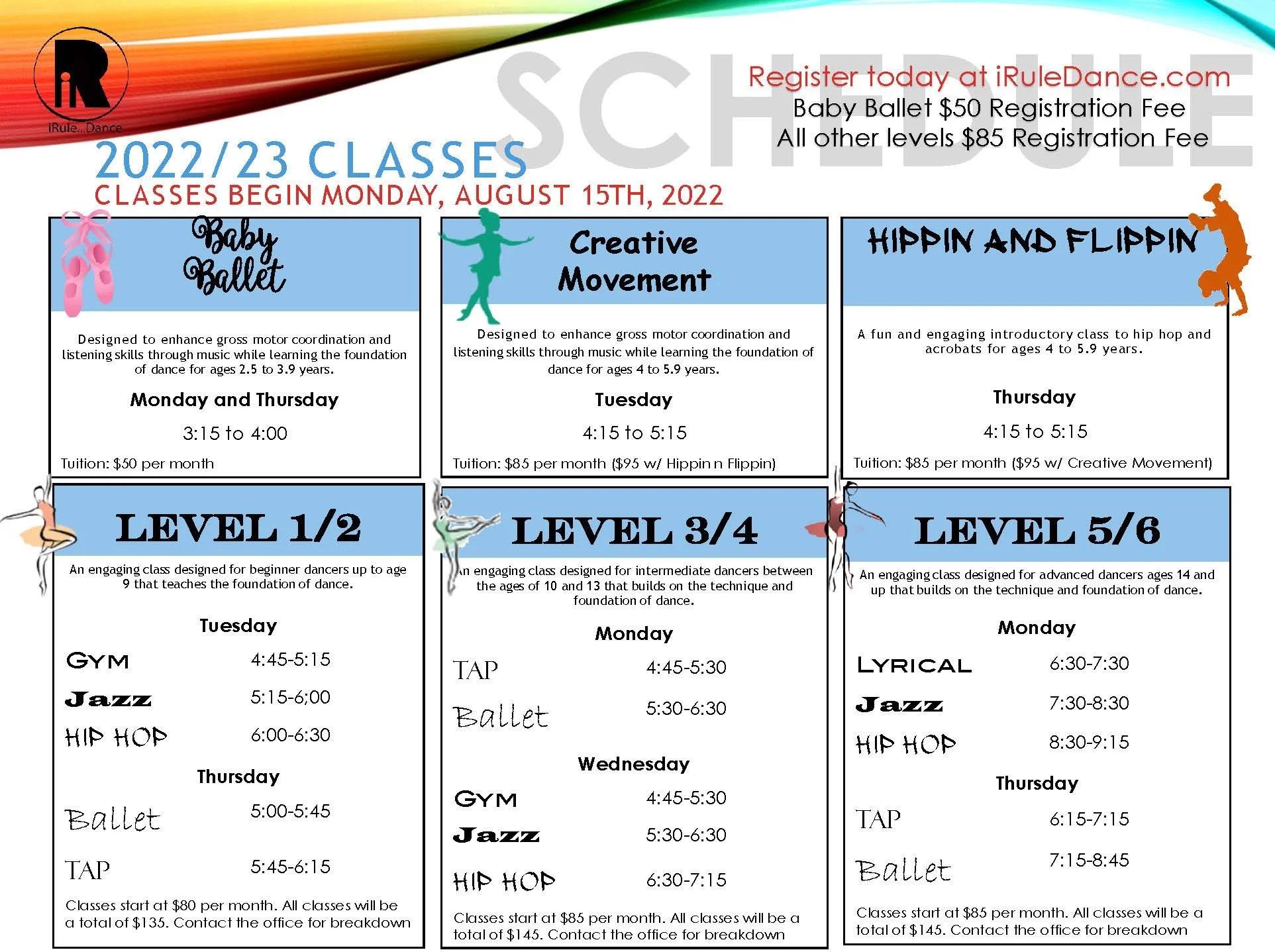 INFORMATION — iRule Dance Studio