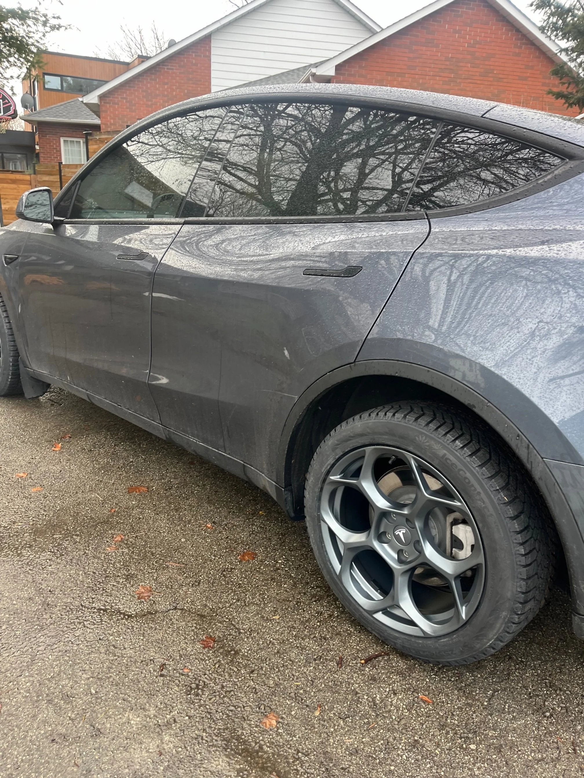 Tesla Model Y Winter tire package — At Home Tires : Tesla Tire Service