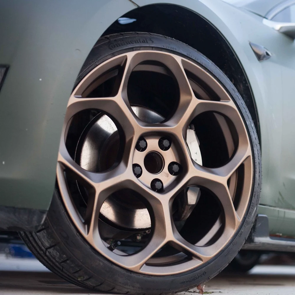 Tesla Model Y Winter tire package — At Home Tires : Tesla Tire Service