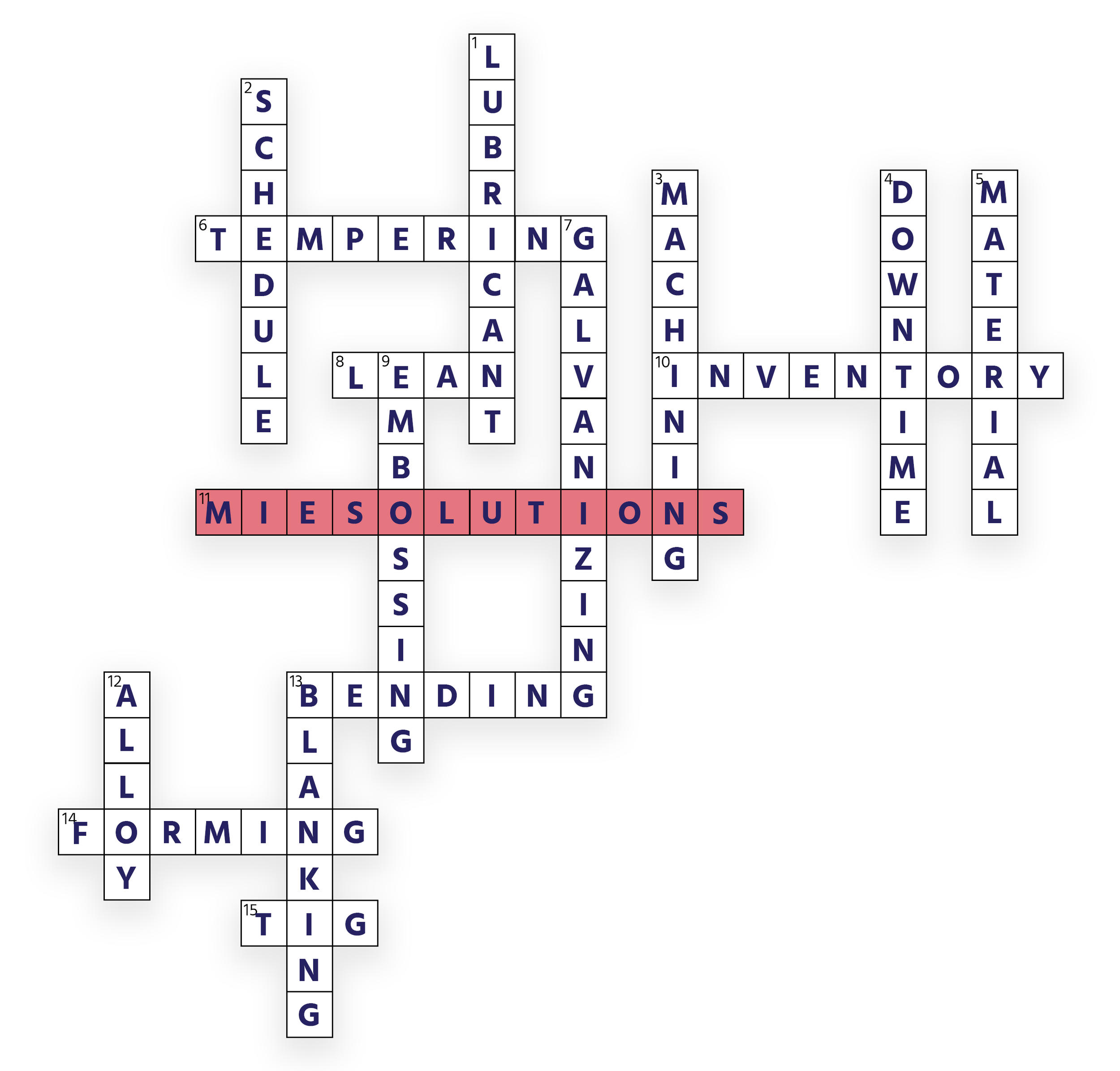 Puzzle Answers Social MIE Solutions Puzzle Answers Social MIE Solutions