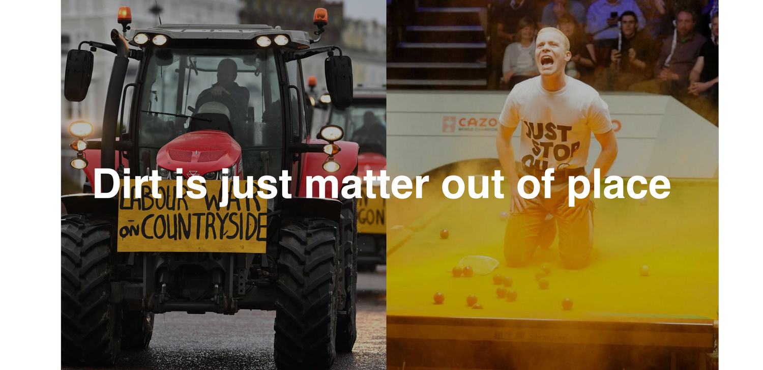 Dirt is Just Matter Out of Place — Tom Darlington