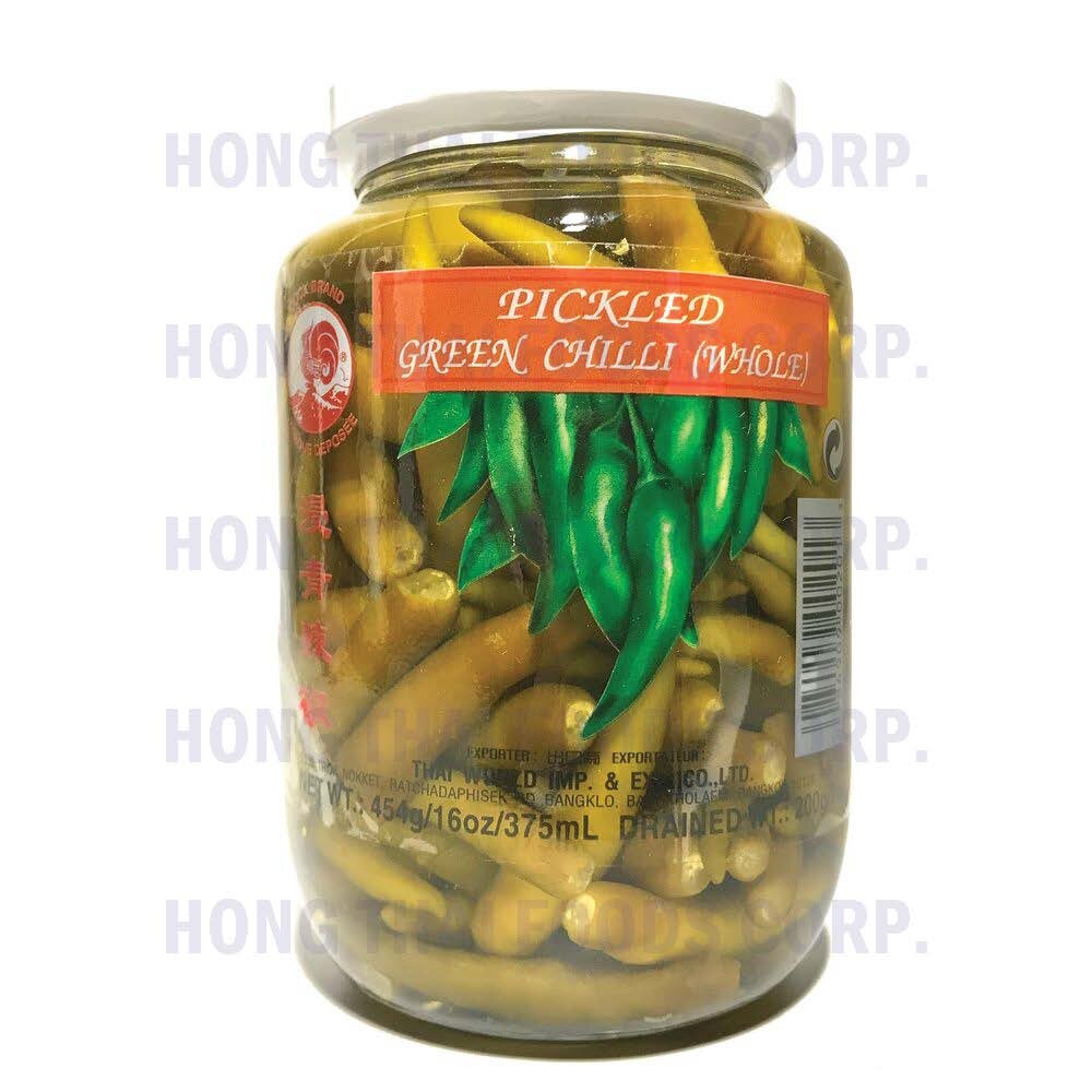 Cock Brand Pickled Green Chilli (Whole) — PRODUCTS | Discover Authentic ...