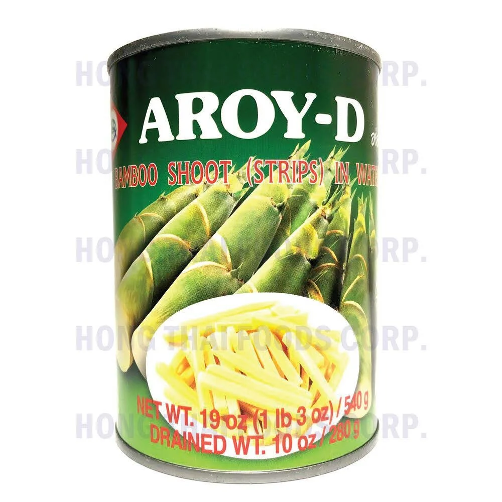 Aroy-D Bamboo Shoot (Strips) in Water — PRODUCTS | Discover Authentic ...