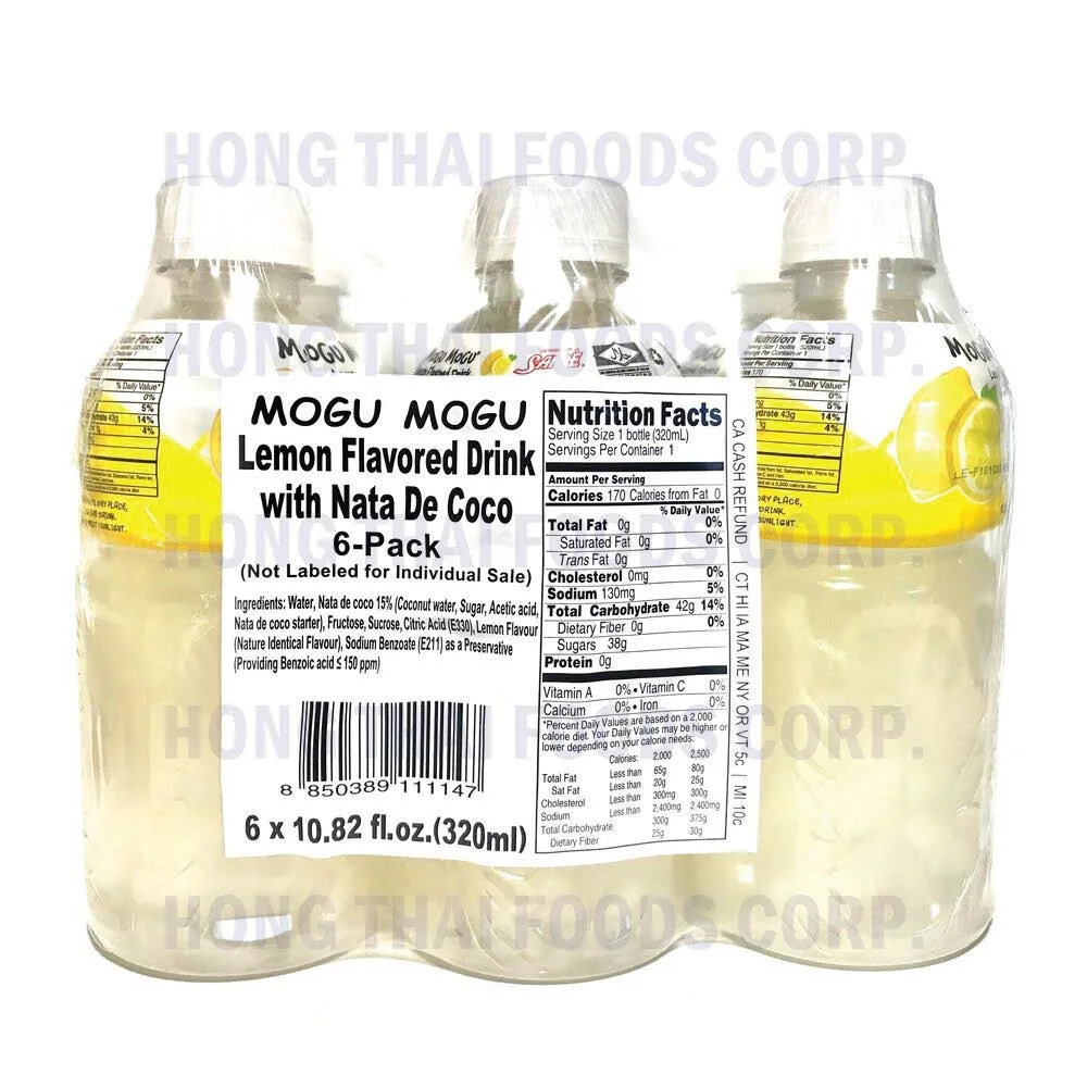 Beverages — PRODUCTS — HONG THAI FOODS CORP.