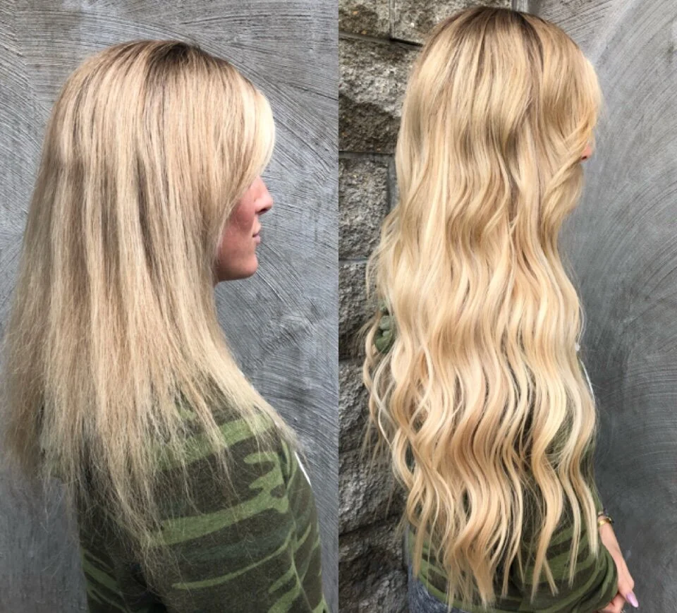 Hair Extensions: One Row vs Two — LB Extensions - Indy's Luxury ...