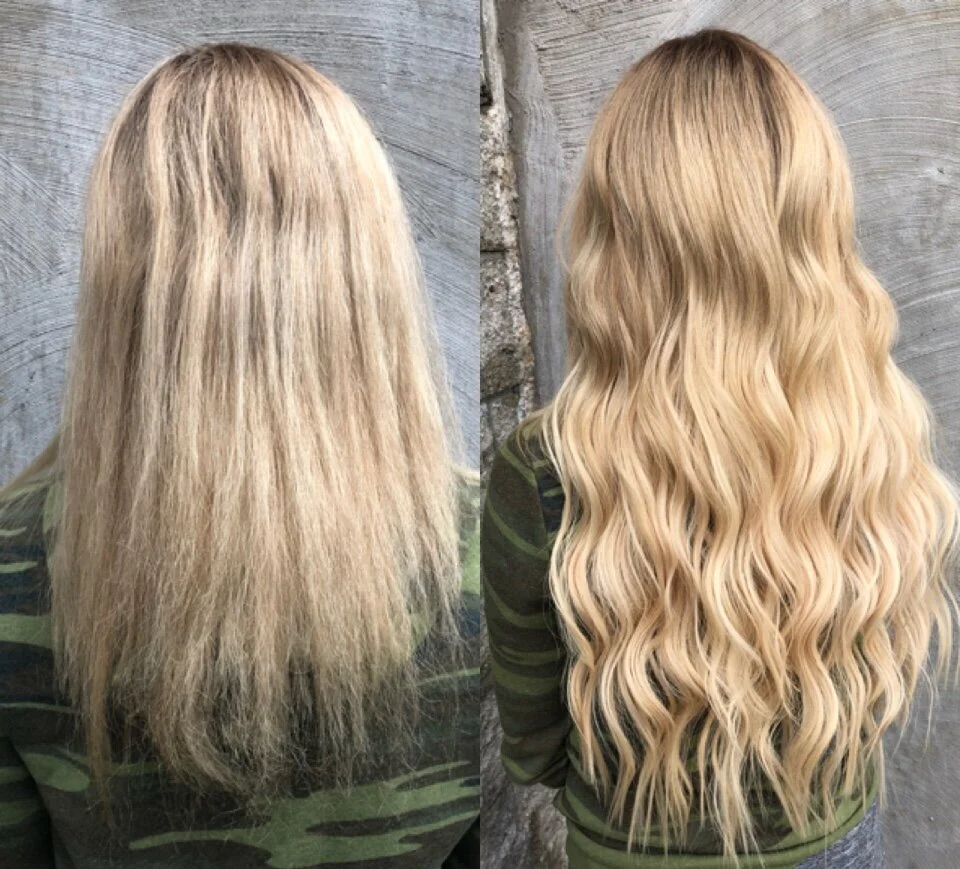 Hair Extensions: One Row vs Two — LB Extensions - Indy's Luxury ...