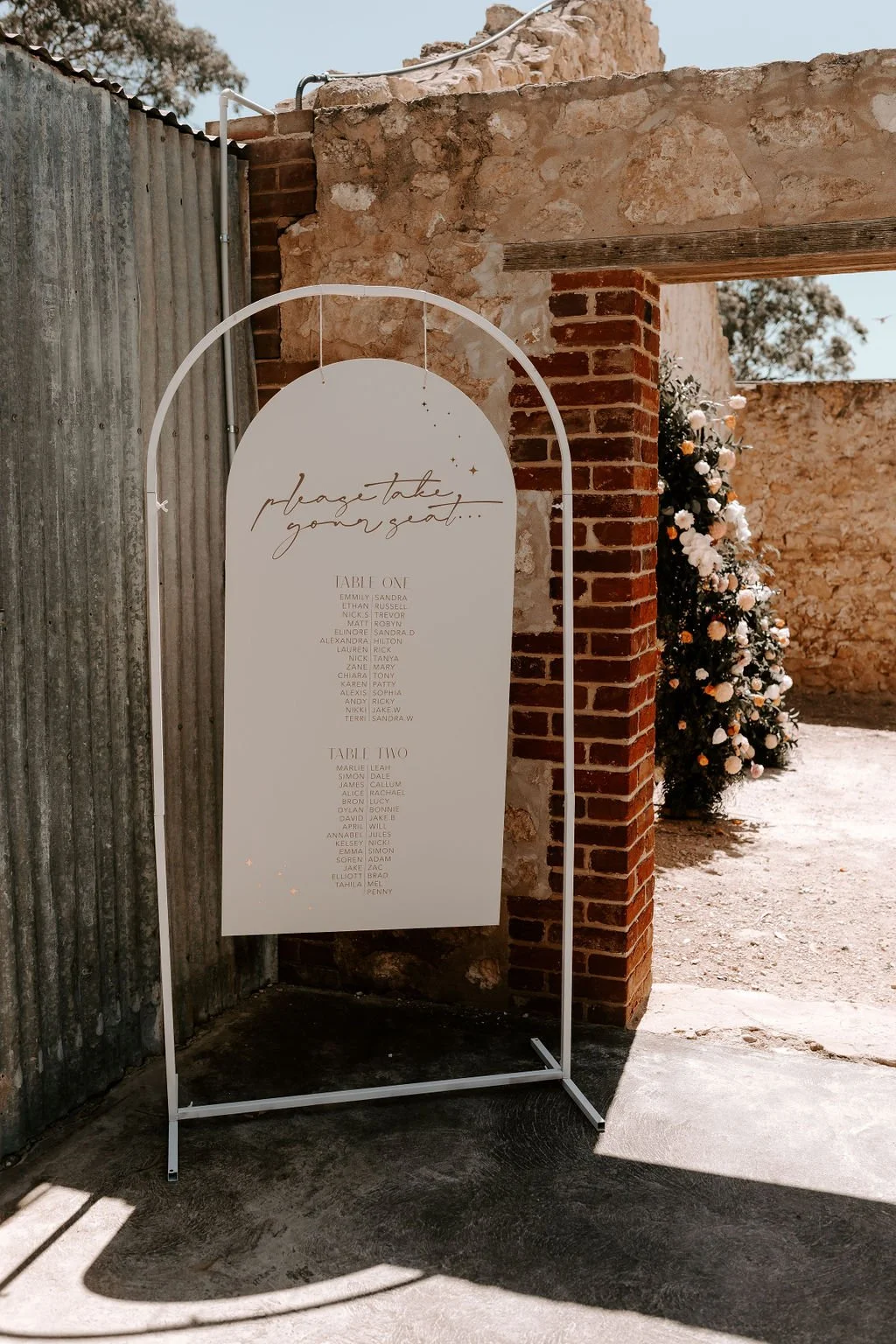 Easels and Signage — Simply Sublime Events