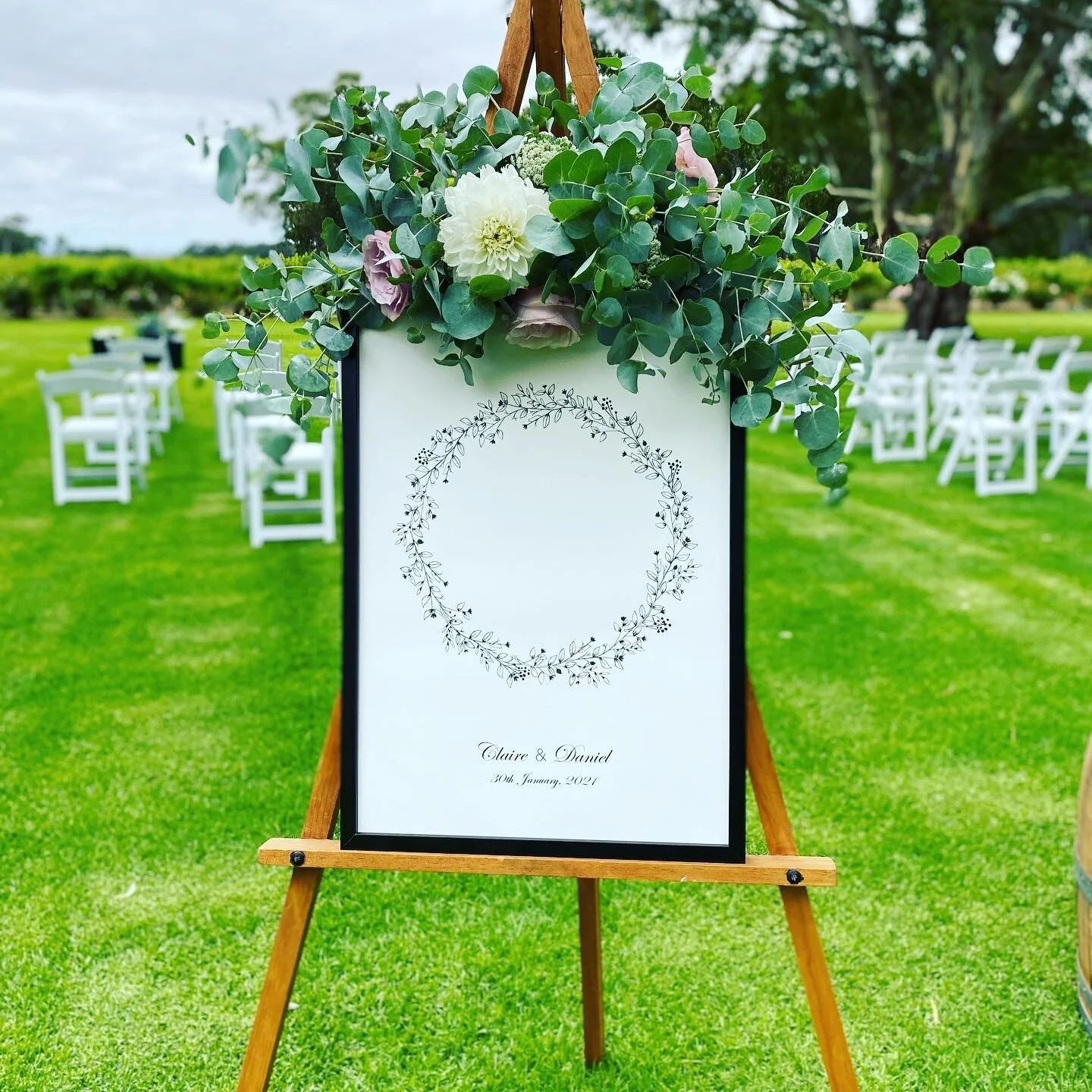 Easels and Signage — Simply Sublime Events