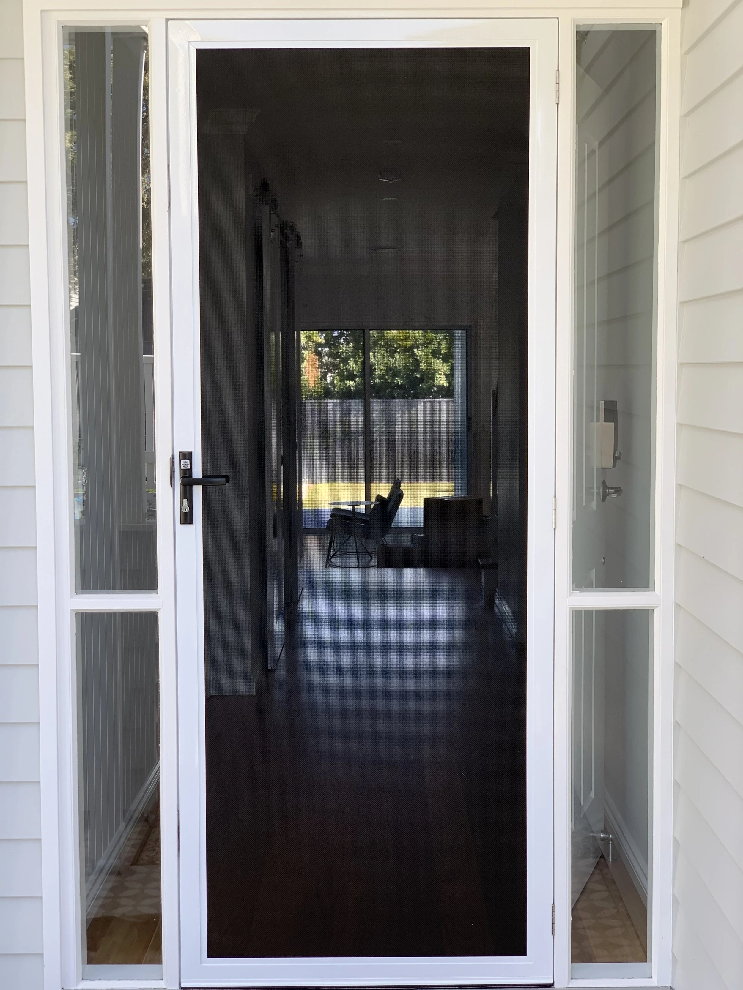 Prowler Proof ForceField Stainless Steel Security Screens — Security ...