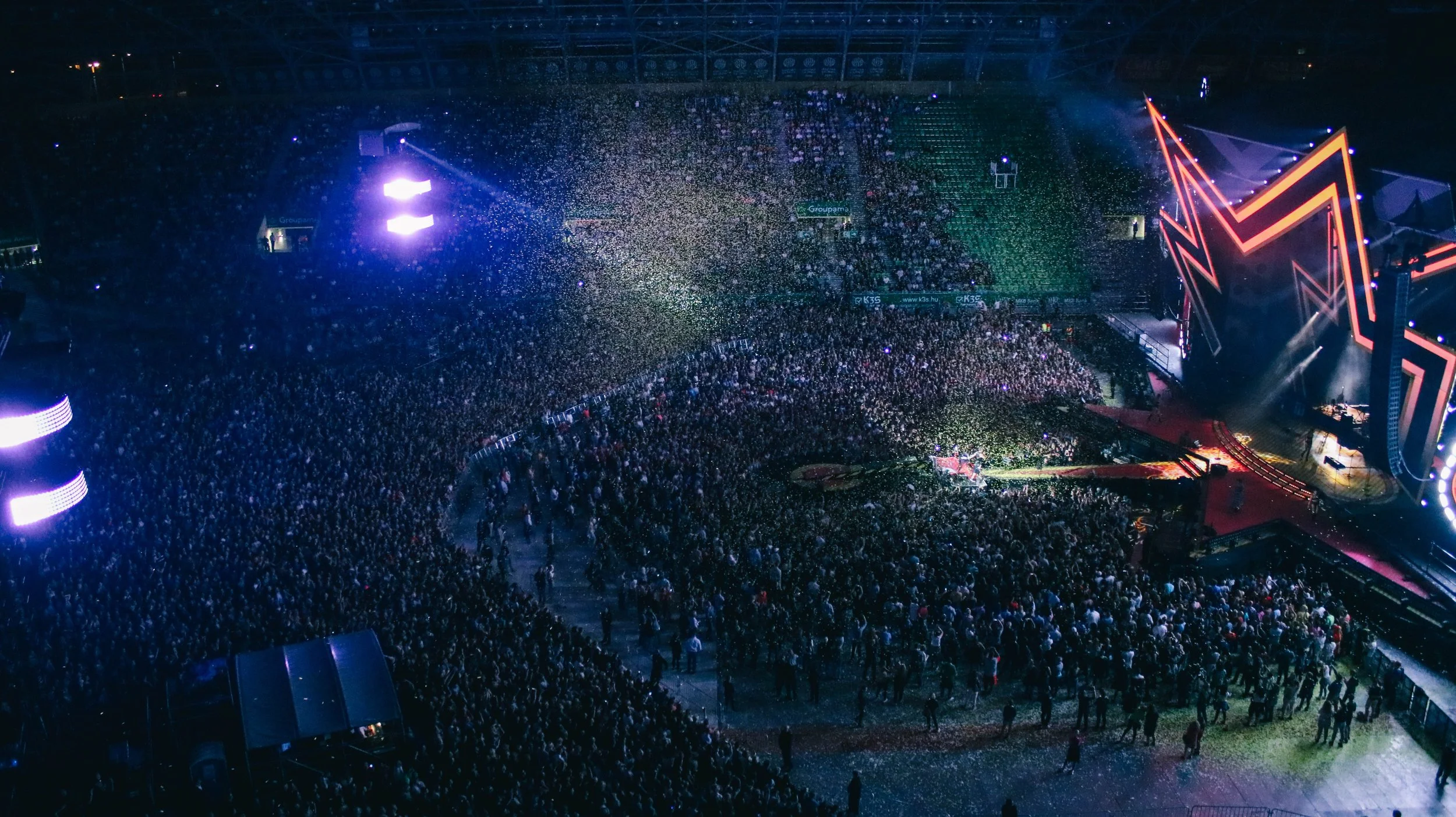 Koncertek — Groupama Aréna