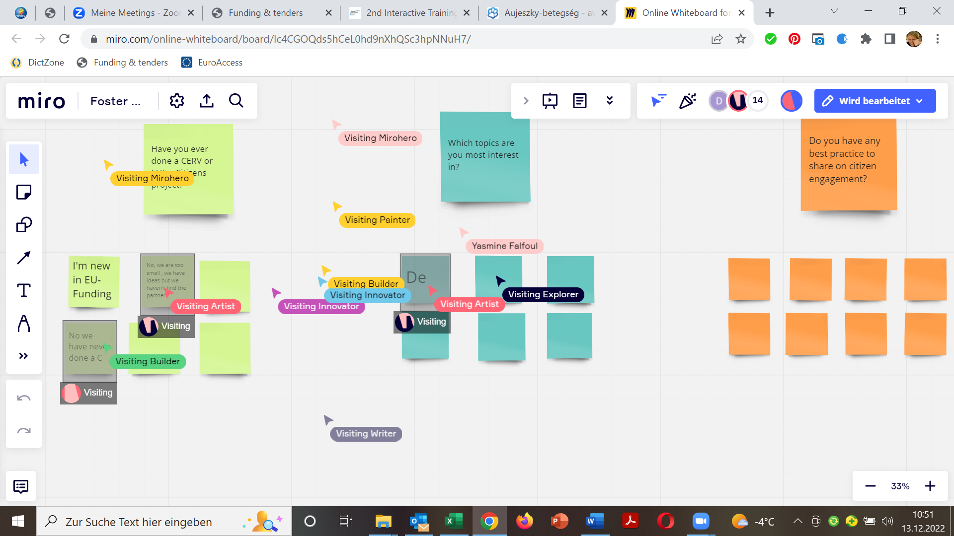 2nd Interactive Training Session on CERV, EU Citizens, Equality, Rights ...