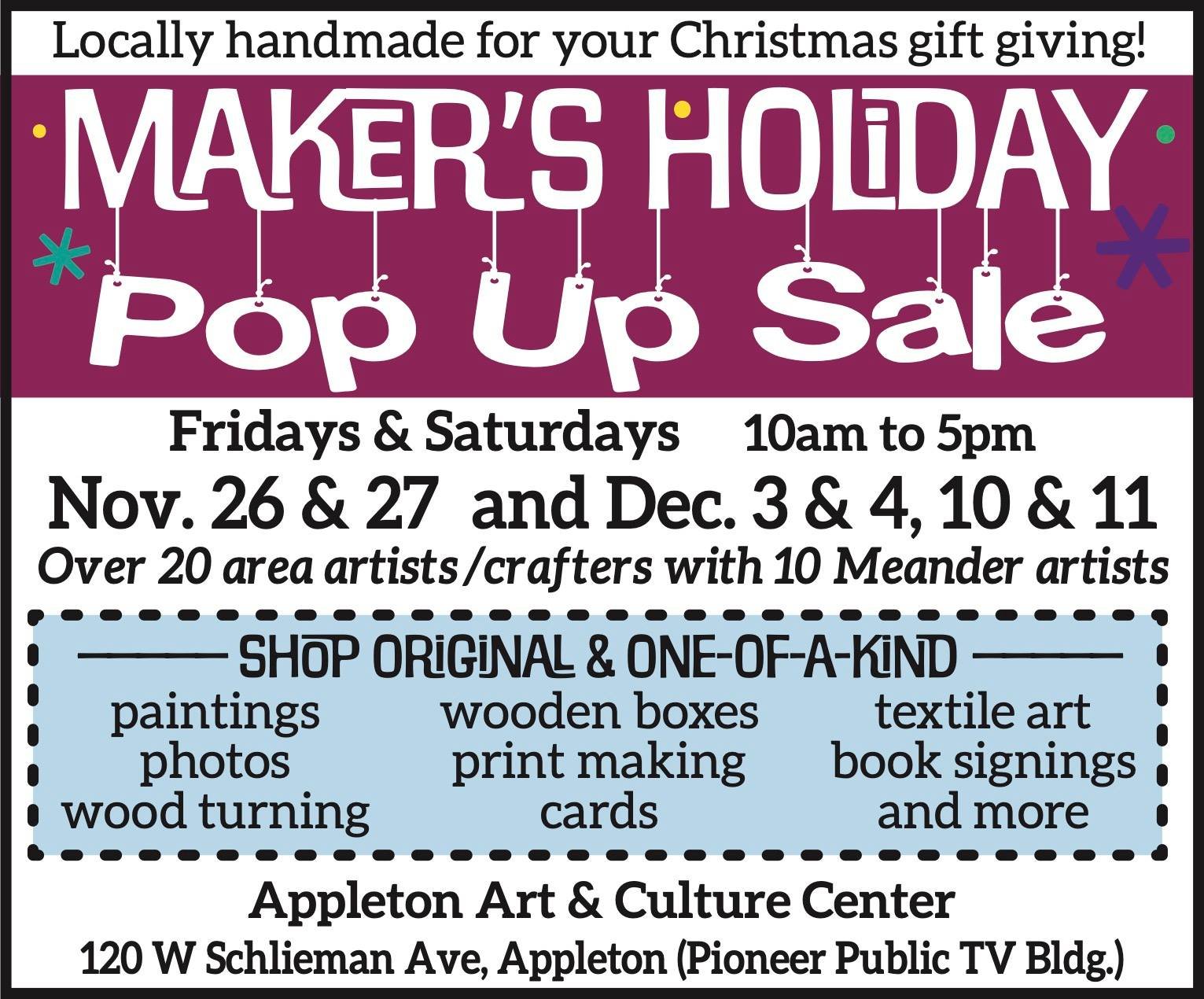 Classes — Appleton Art and Culture