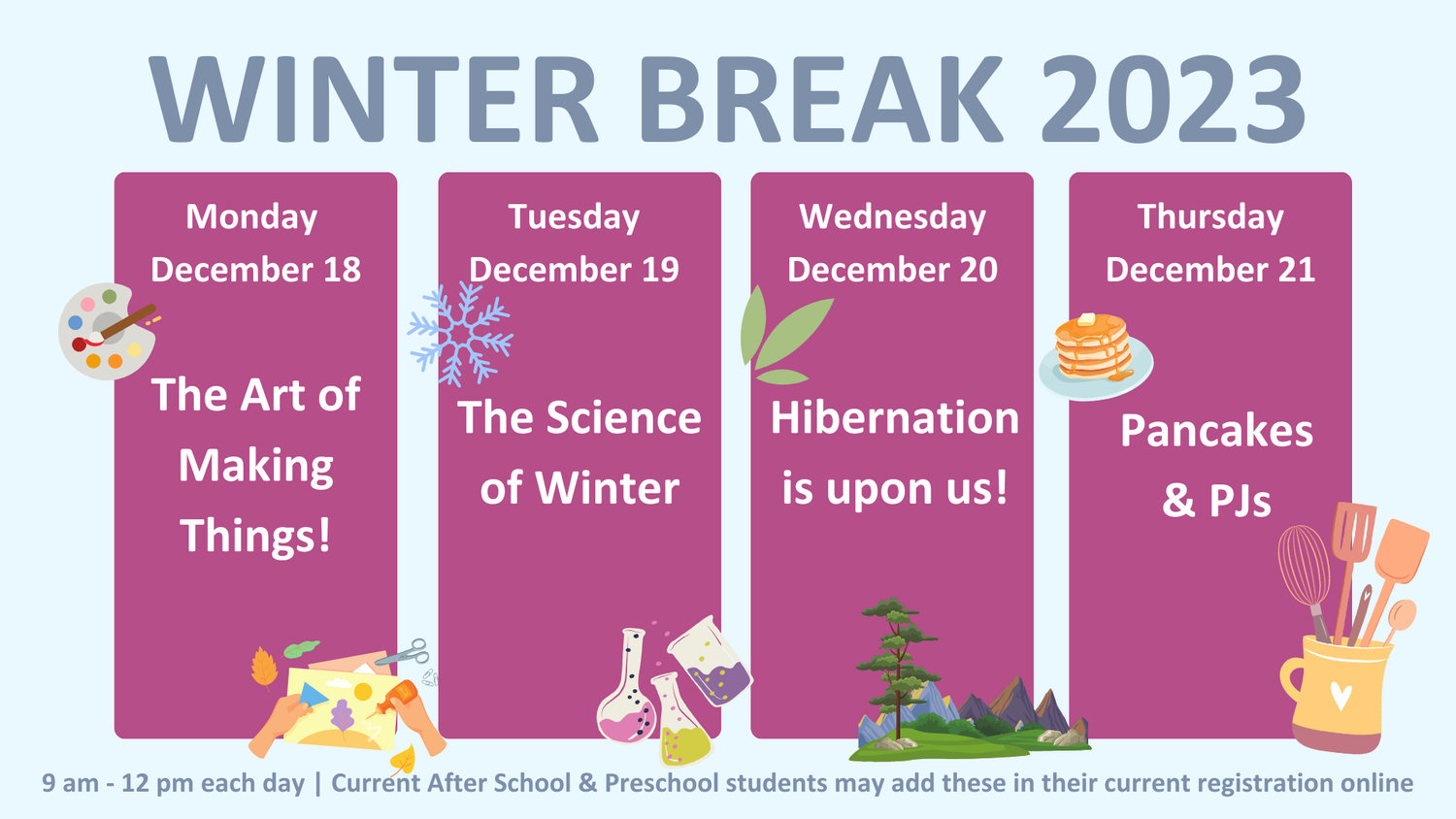 School Break Programs — DJHCC