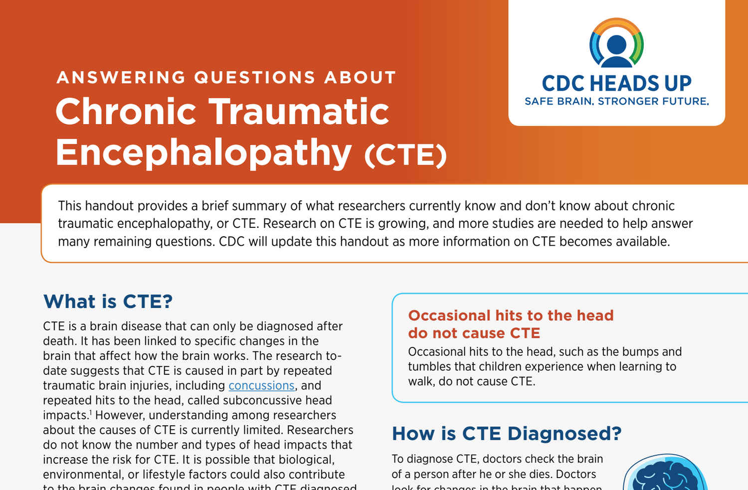CDC Heads Up Concussion Course — Active Education