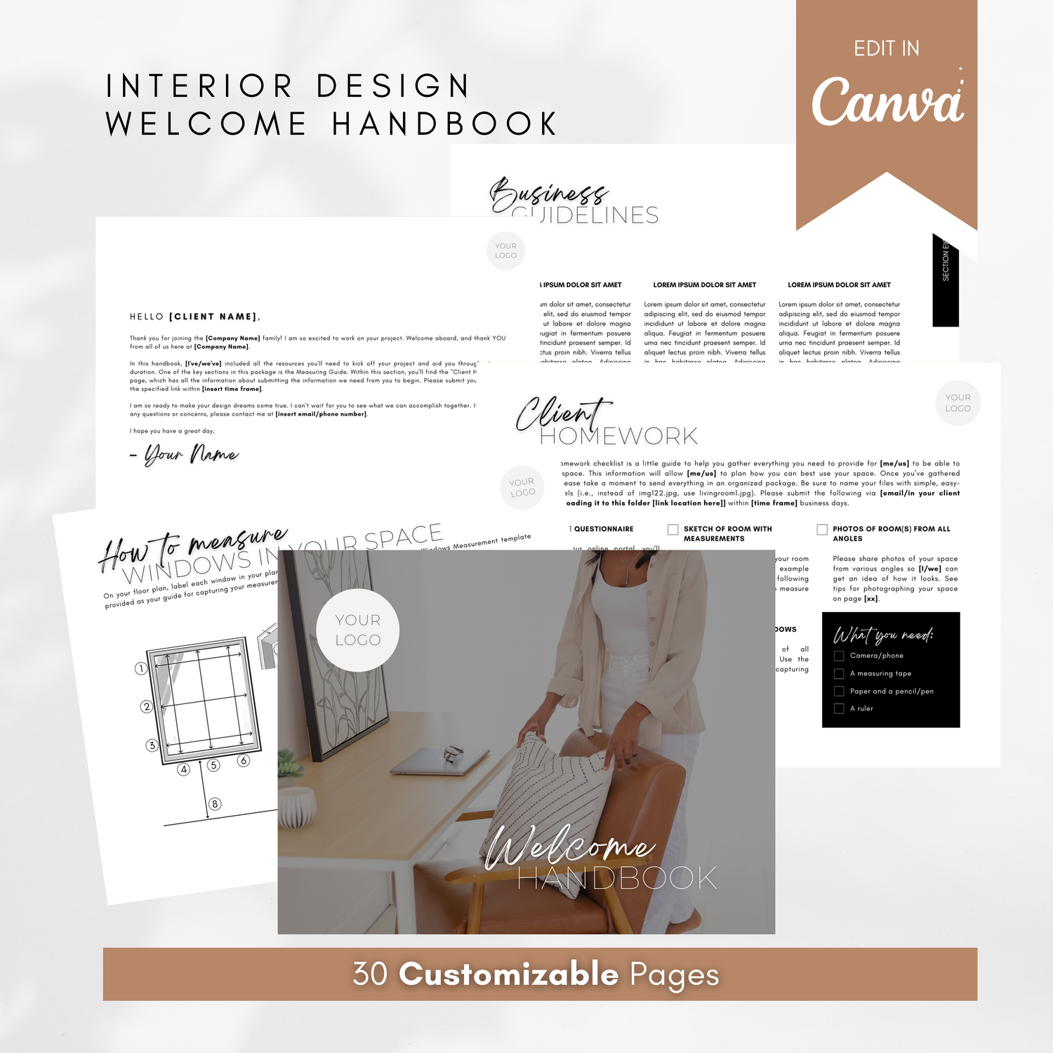 Interior Design Client Welcome Handbook | Pace By Design