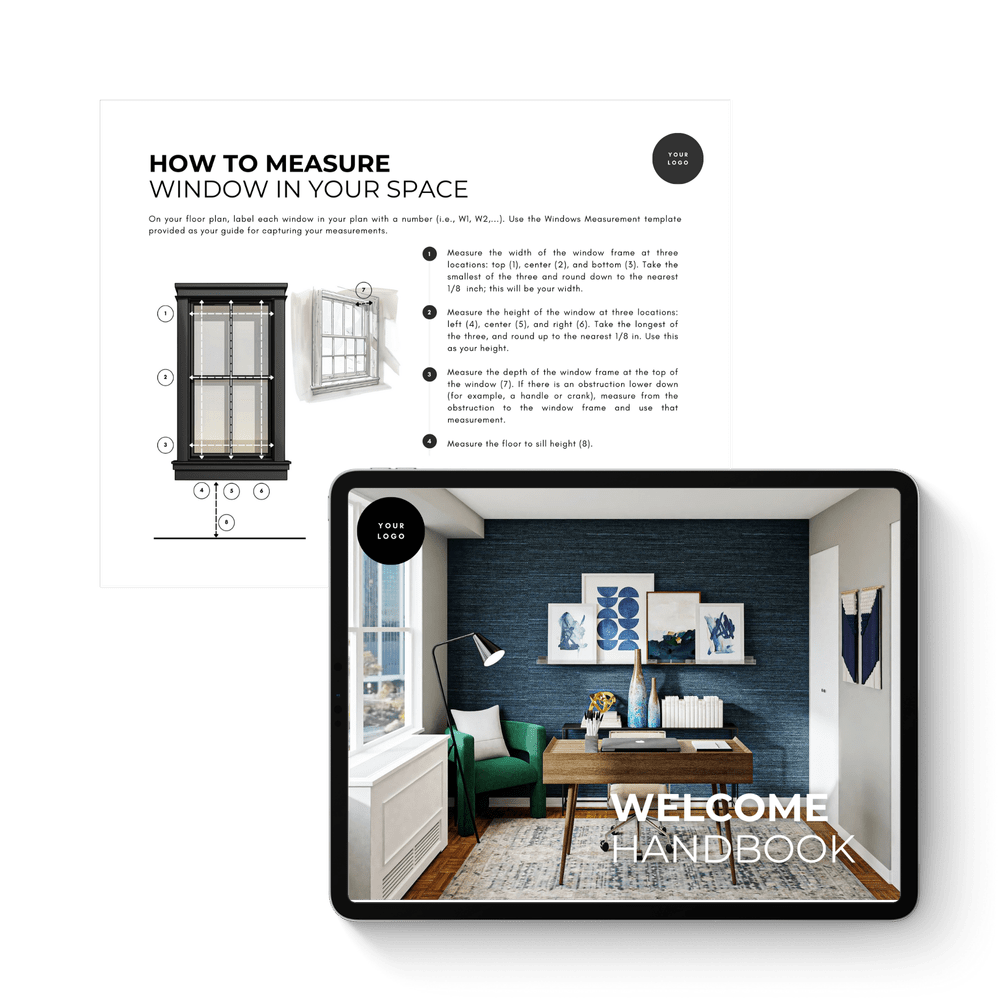 Interior Design Client Welcome Handbook | Pace By Design