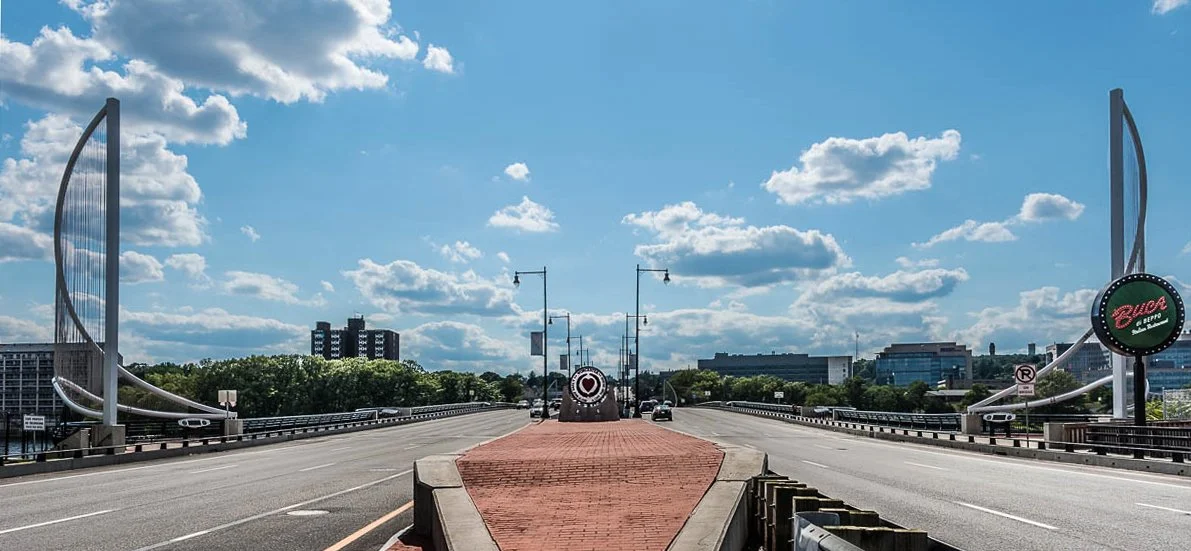 Ken Burns Bridge, Worcester / Shrewsbury, MA — Bridge Art