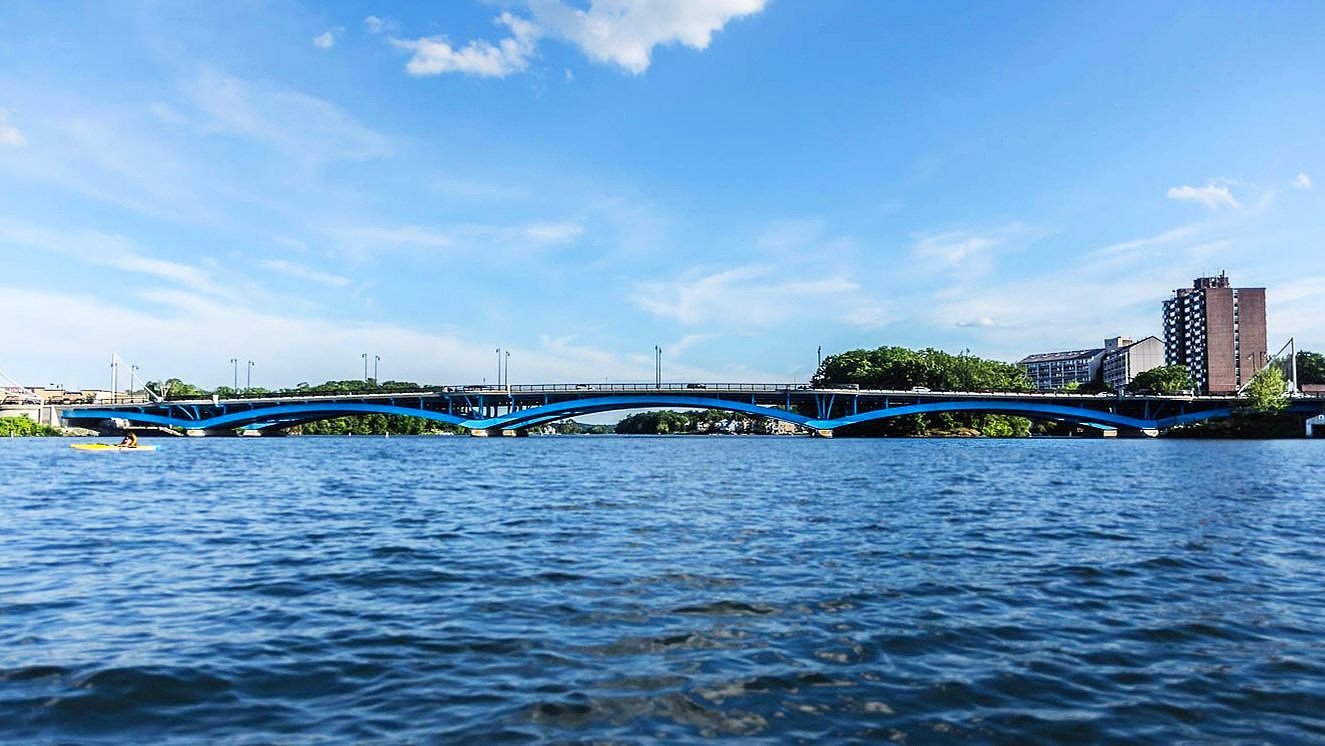 Ken Burns Bridge, Worcester / Shrewsbury, MA — Bridge Art