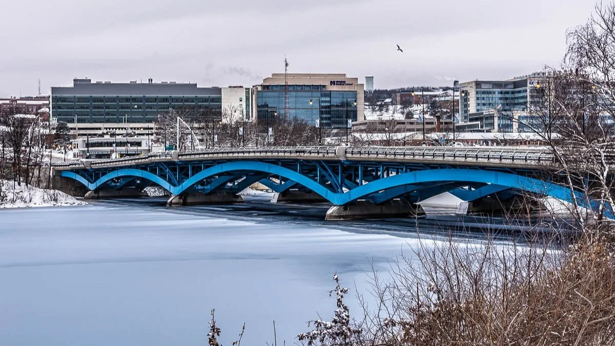Ken Burns Bridge, Worcester / Shrewsbury, MA — Bridge Art