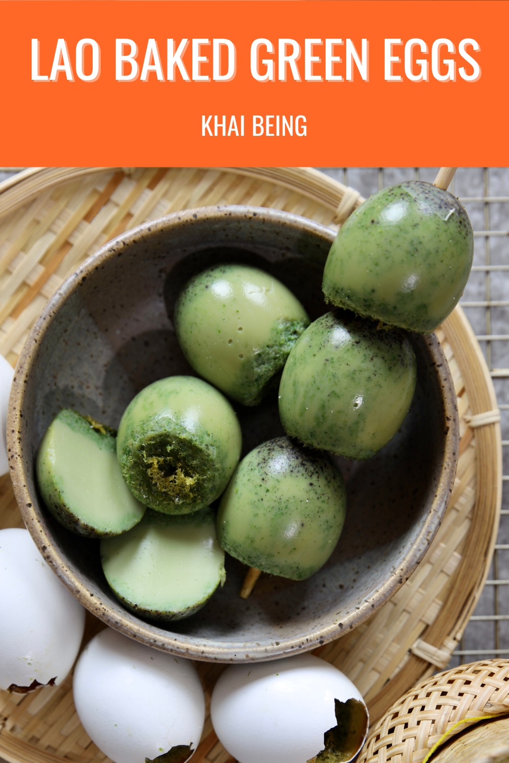 Khai Being | Lao Seasoned Baked Eggs - Saeng's Kitchen