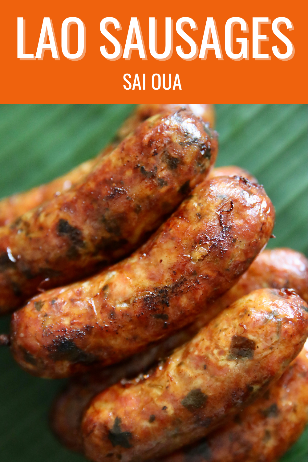 How to make the best Lao sausage | sai oua - Saeng's Kitchen