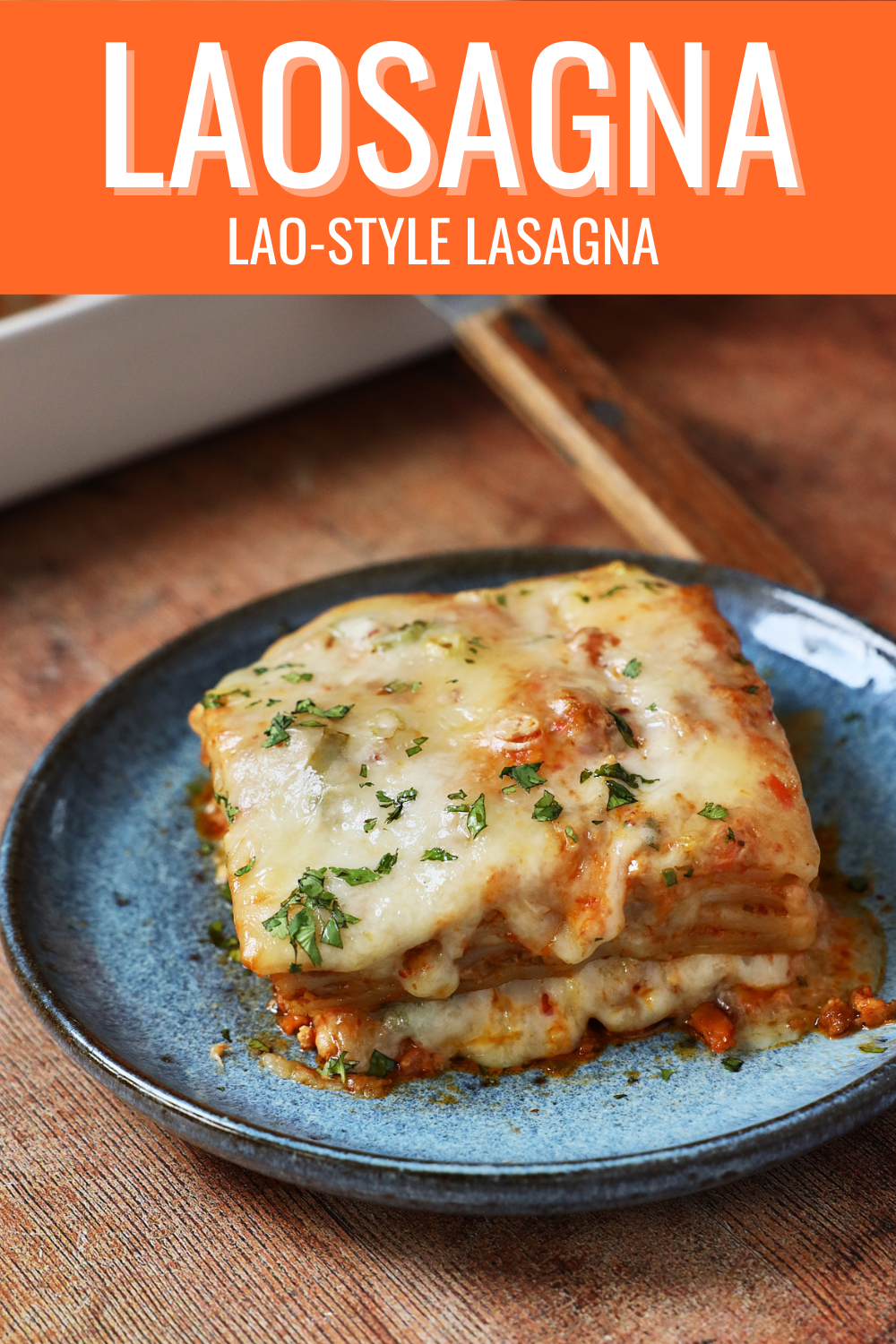 Laosagna (Lao-style Lasagna) - Saeng's Kitchen
