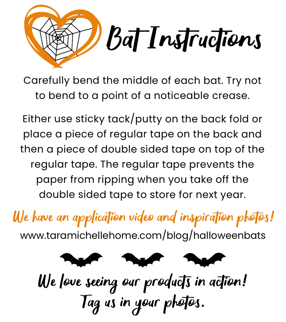 Halloween Bats for Halloween Parties — Tara