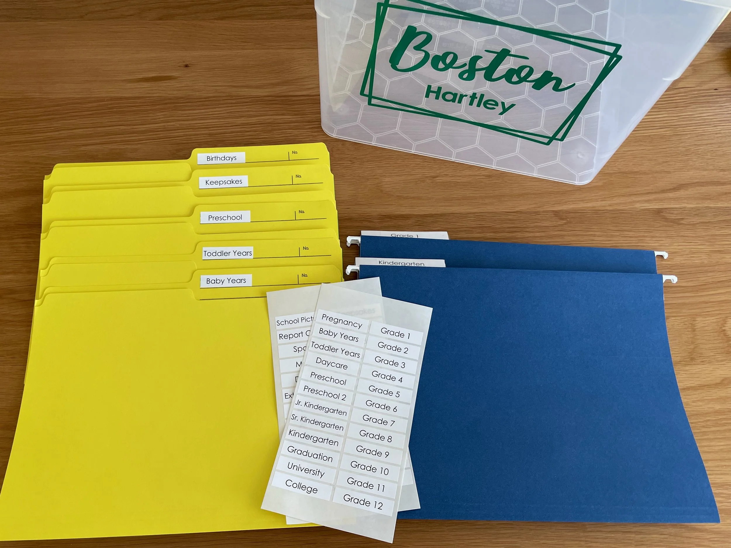 DIY Kids File Box: A Creative Solution for Keeping Your Child's ...