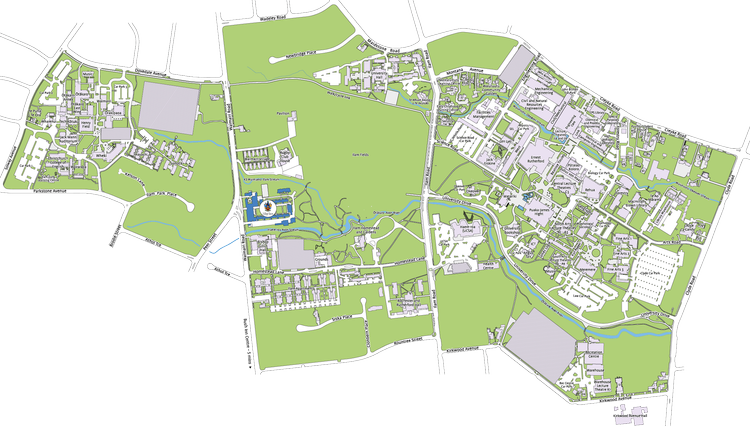 Map of College House — College House - University of Canterbury