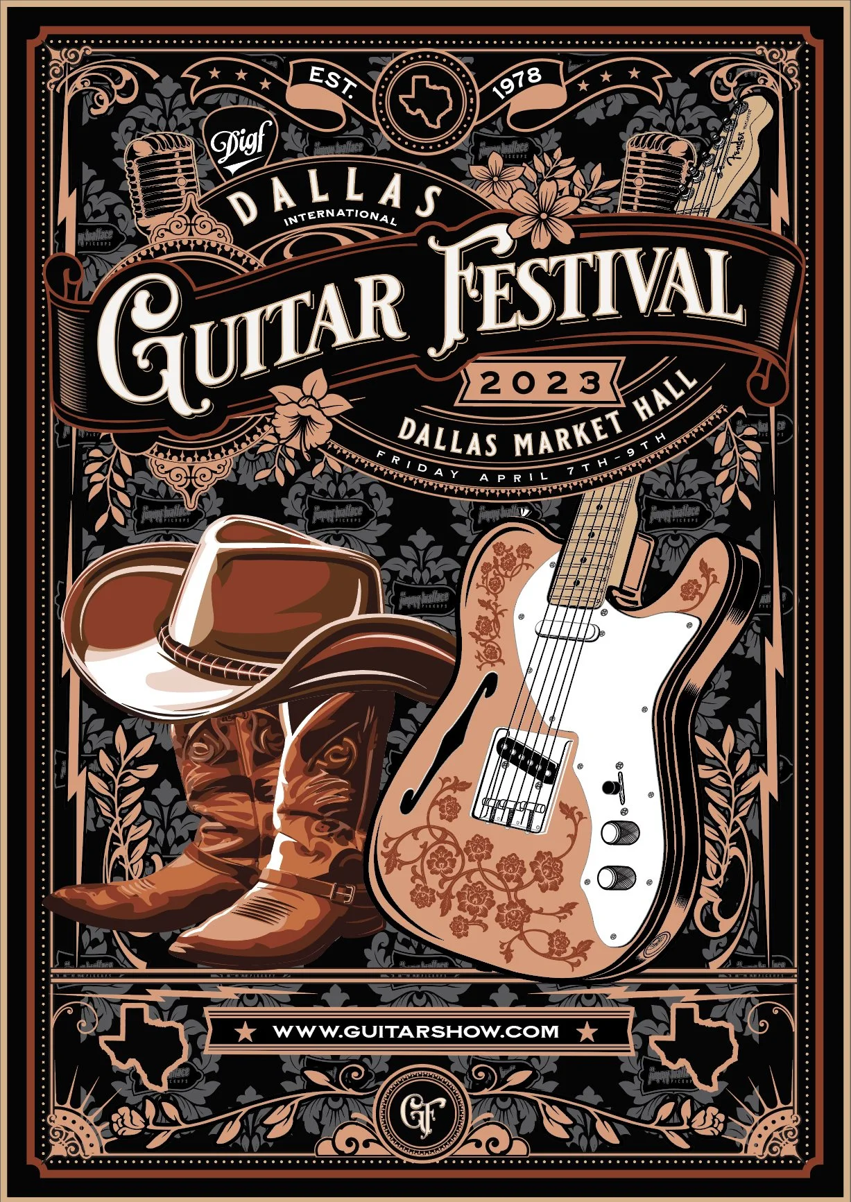 Guitar Poster Design — Butler Graphics - Graphic Design & Art Direction