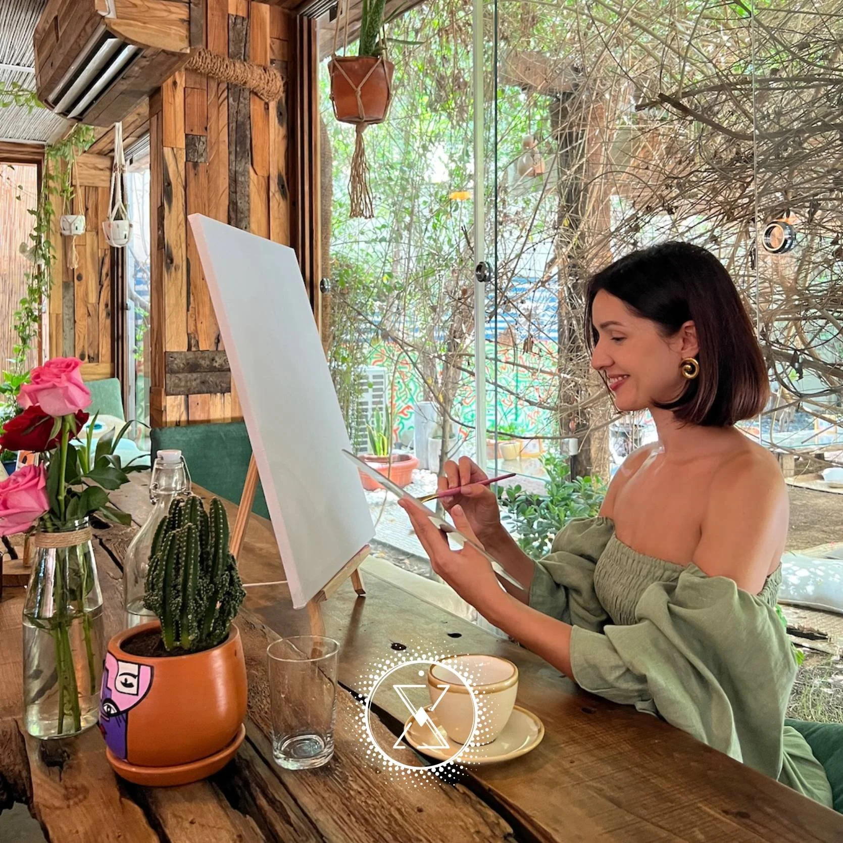 Paint & Tea High Experience with ARTfém - SEVA Experience — SEVA EXPERIENCE