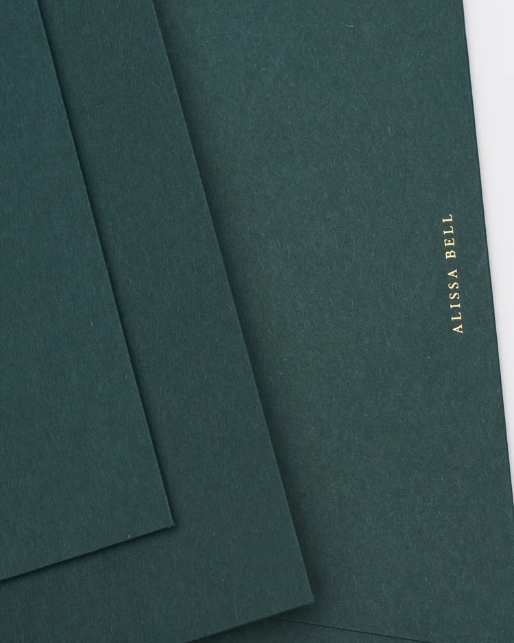 Sky Signature Stationery — Alissa Bell Press