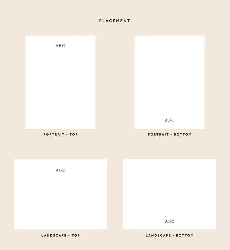 Memo Box with Custom Monogramming — Alissa Bell Press