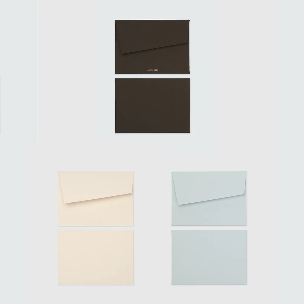 Sky Signature Stationery — Alissa Bell Press