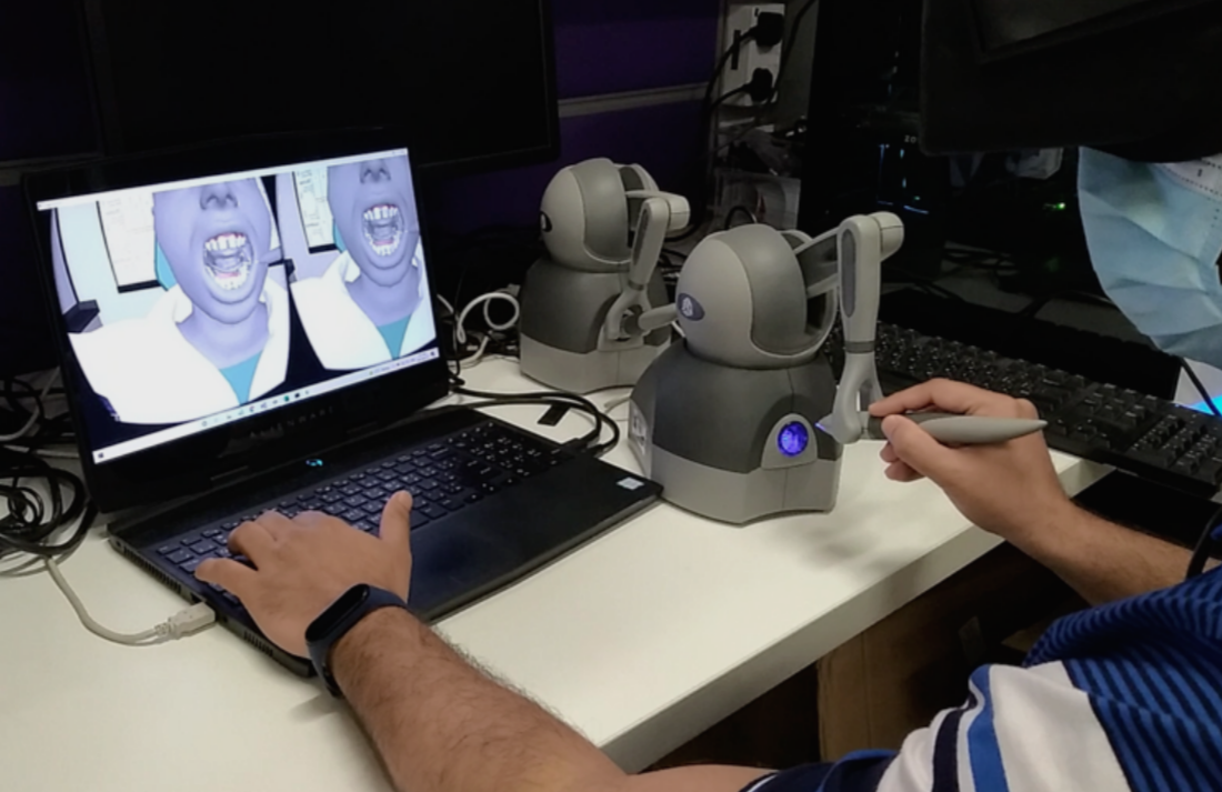 Haptodont Dental Simulator — Applied Interactive Multimedia Lab