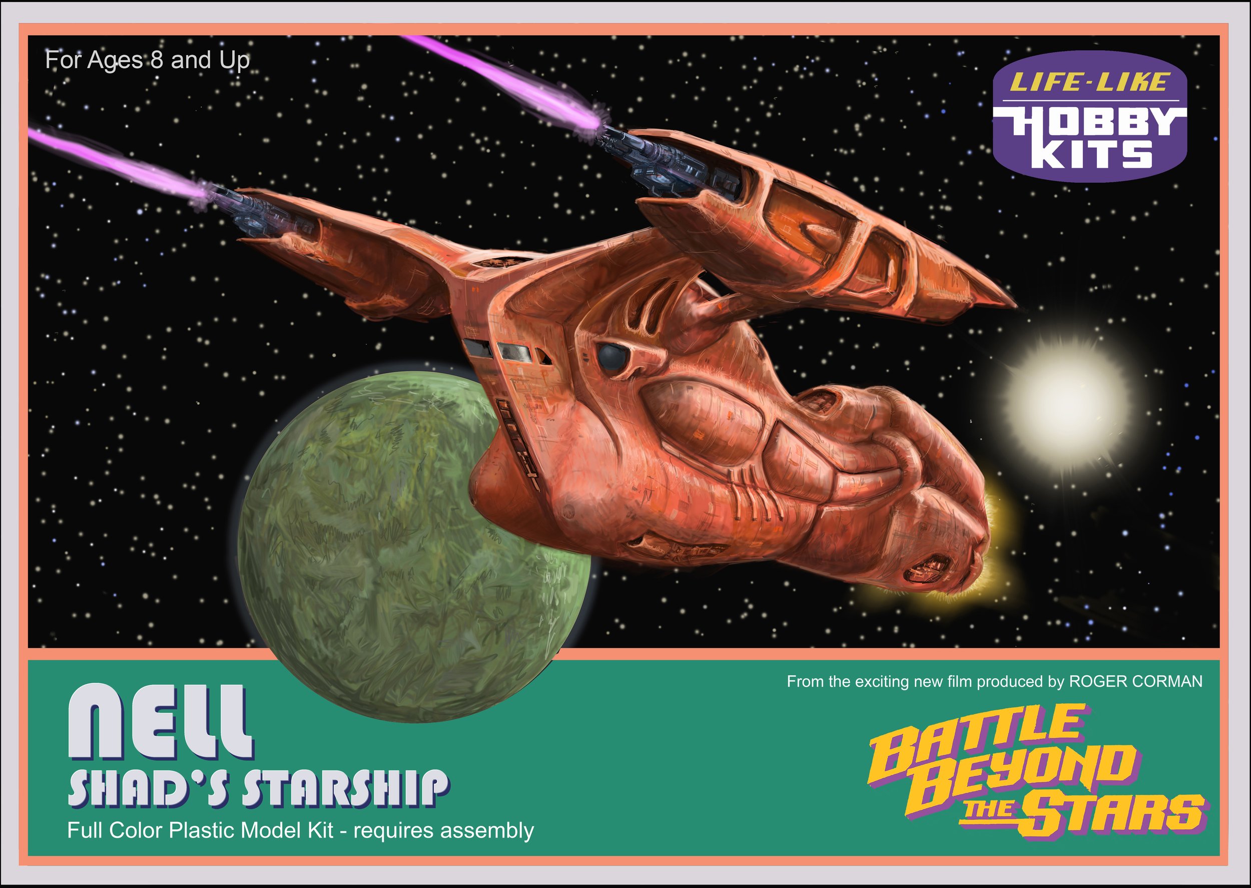 Nell - Shad's Spaceship from Battle Beyond the Stars — MATTELINE