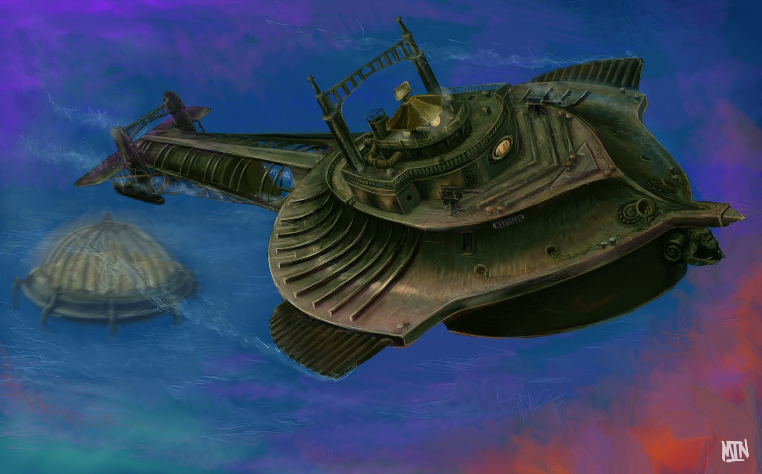 SF - Captain Nemo Nautilus — MATTELINE