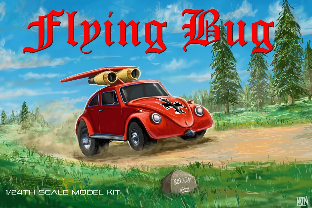 Box Top - Flying Bug — MATTELINE