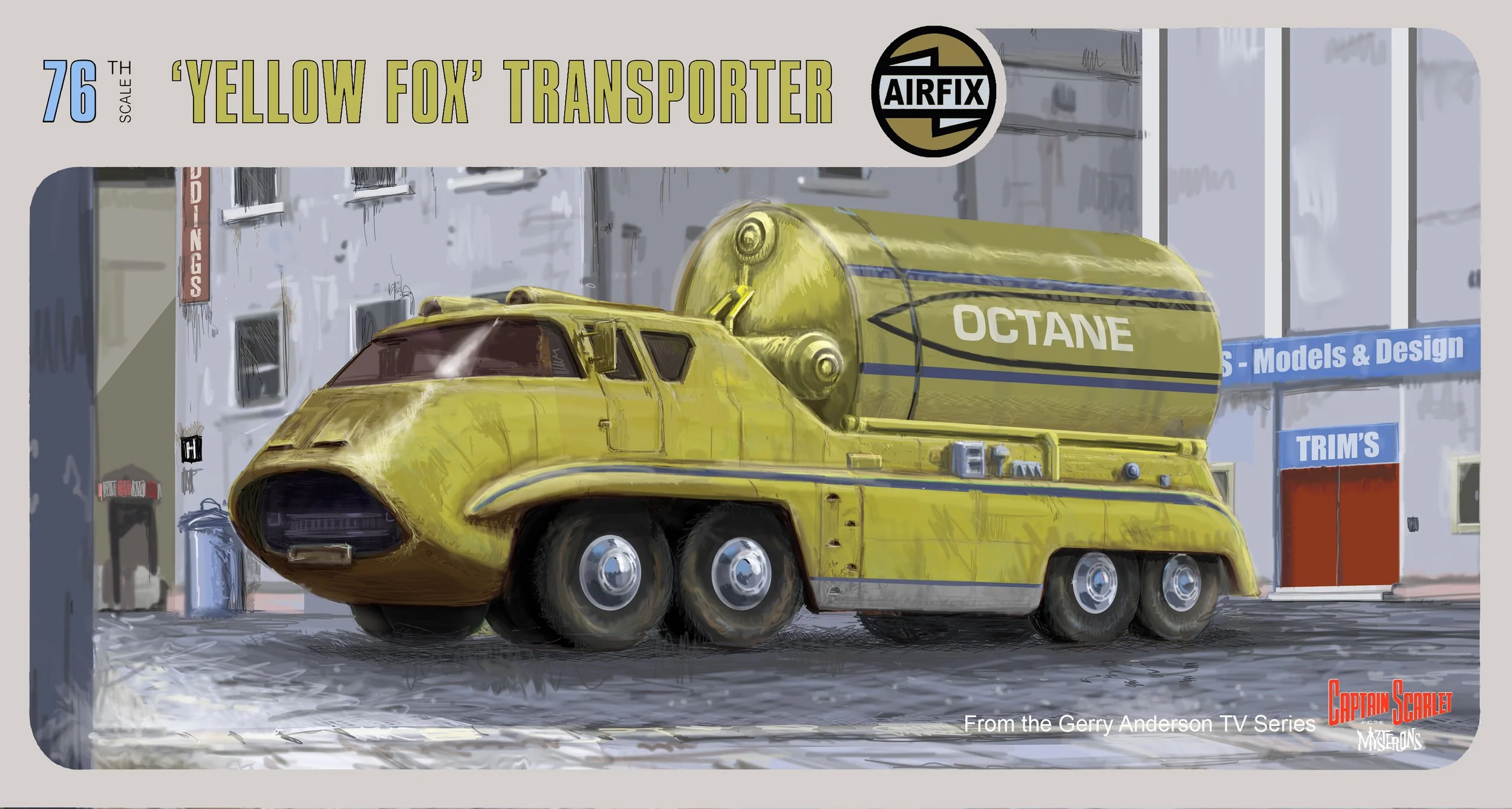 Yellow Fox transporter — MATTELINE