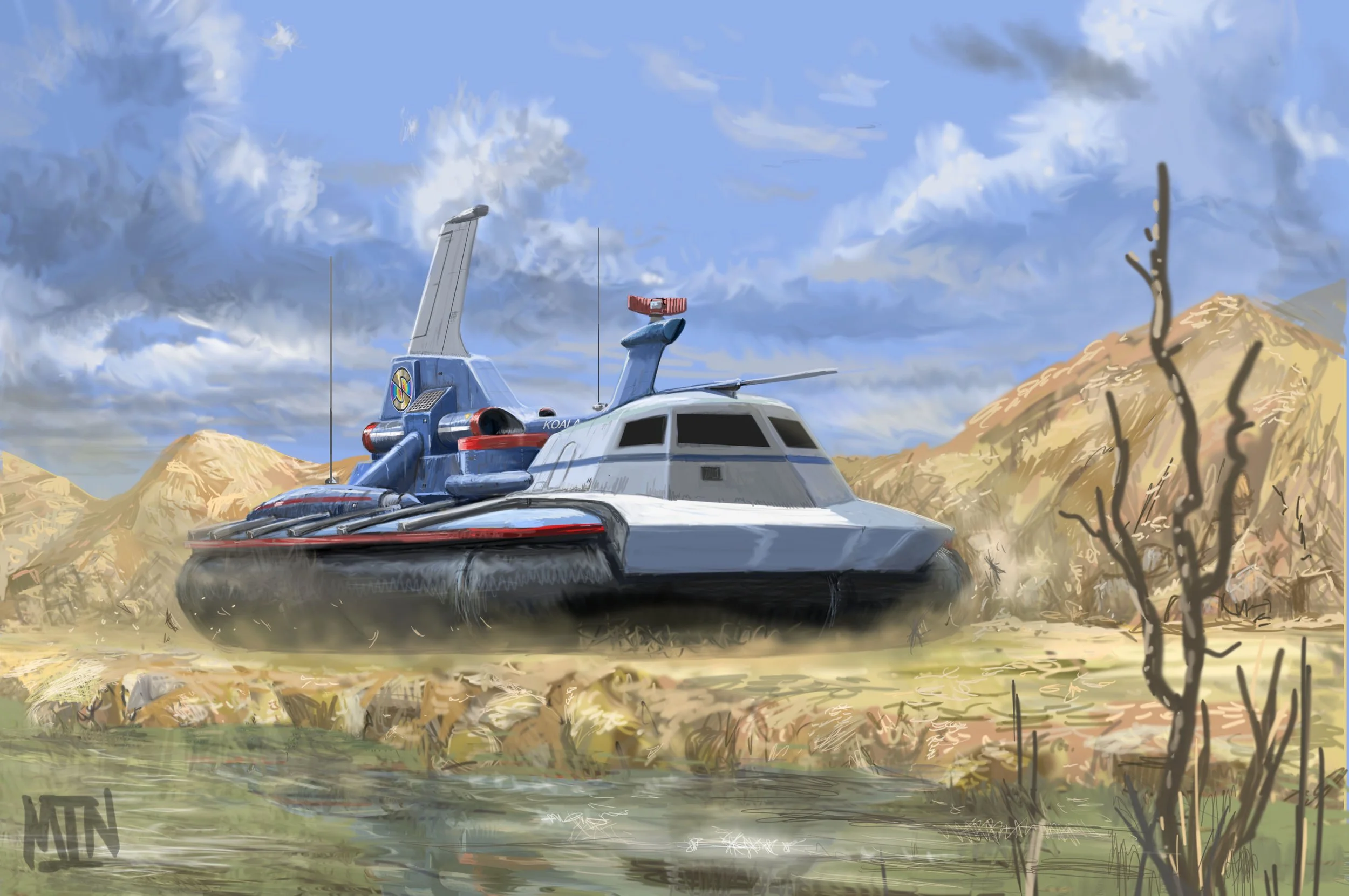 Spectrum Hovercraft — MATTELINE